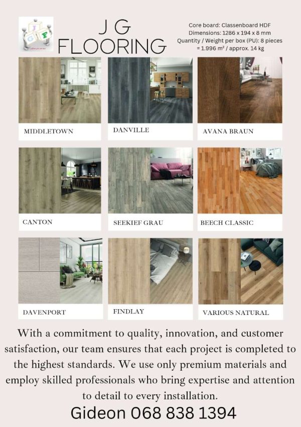 Flooring - J G Paint & Flooring